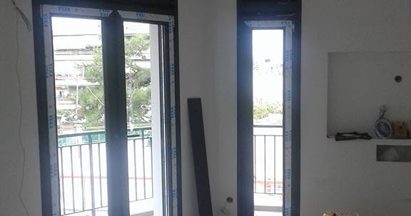 ΤΟΠΟΘΕΤΗΣΗ PVC VEKA SWINGLINE ΧΡΩΜΑ RAL 7016 ΜΕ ΗΛΕΚΤΡΙΚΑ ΜΟΤΕΡ ΠΕΡΙΟΧΗ ...