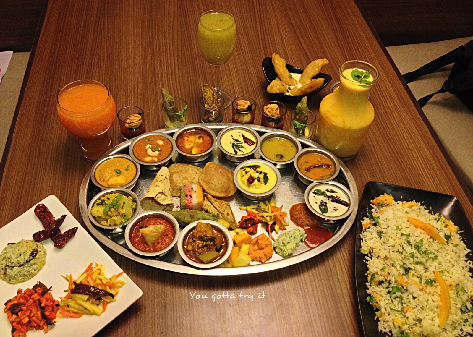You gotta try it: Aamlicious Lunch at Khandani Rajdhani, Koramangala