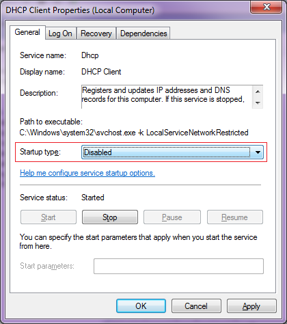 Computer & Networking: Cara Disable IP Auto-configuration