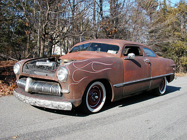 Rockabilly garage: Ford 1950 rat rod