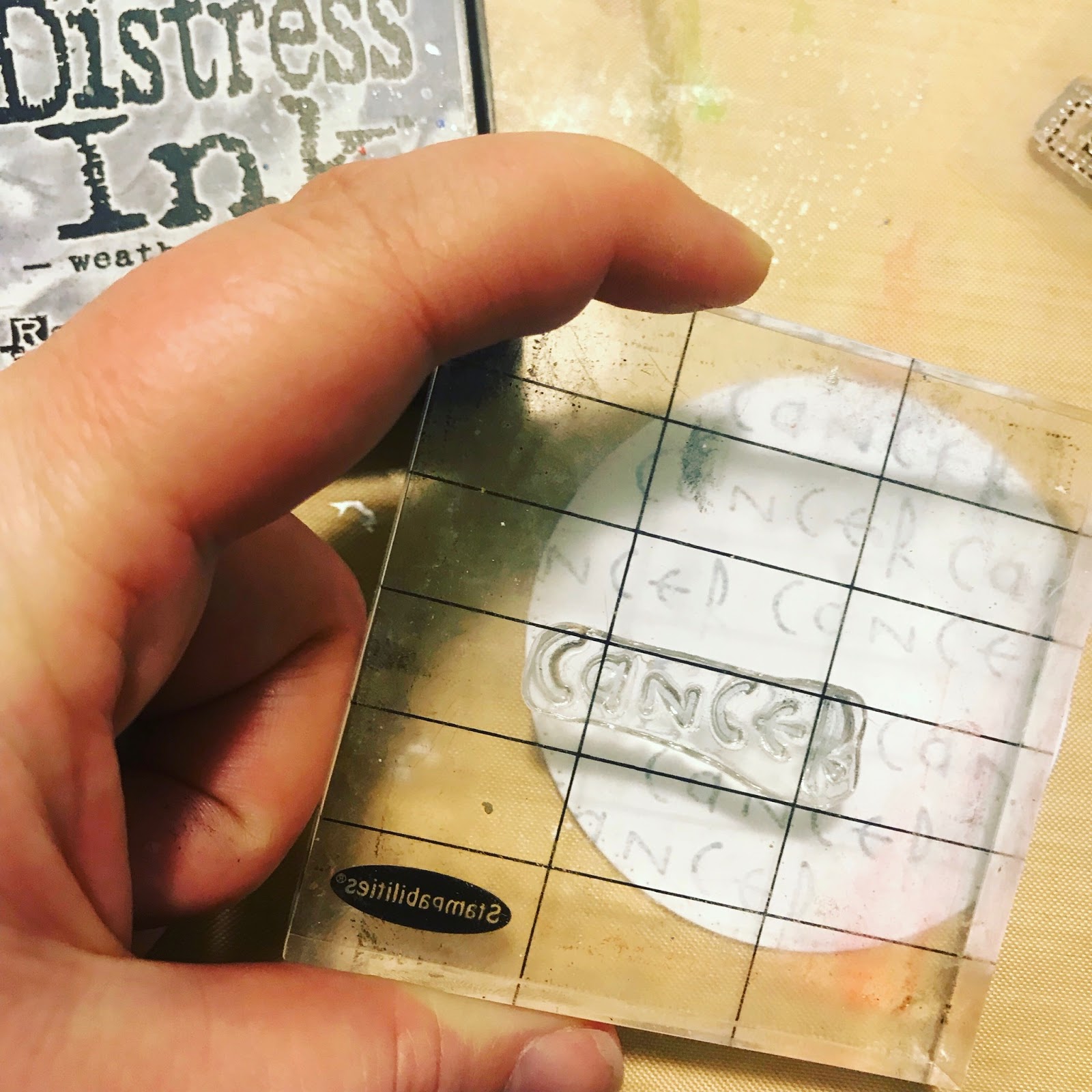 The Damsel of Distressed Cards: Zodiac Birthday Card - Cancer Style