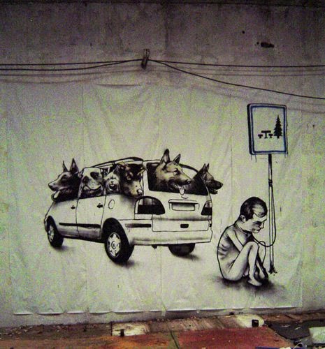 Blog 75: Arts : Street art-Dran