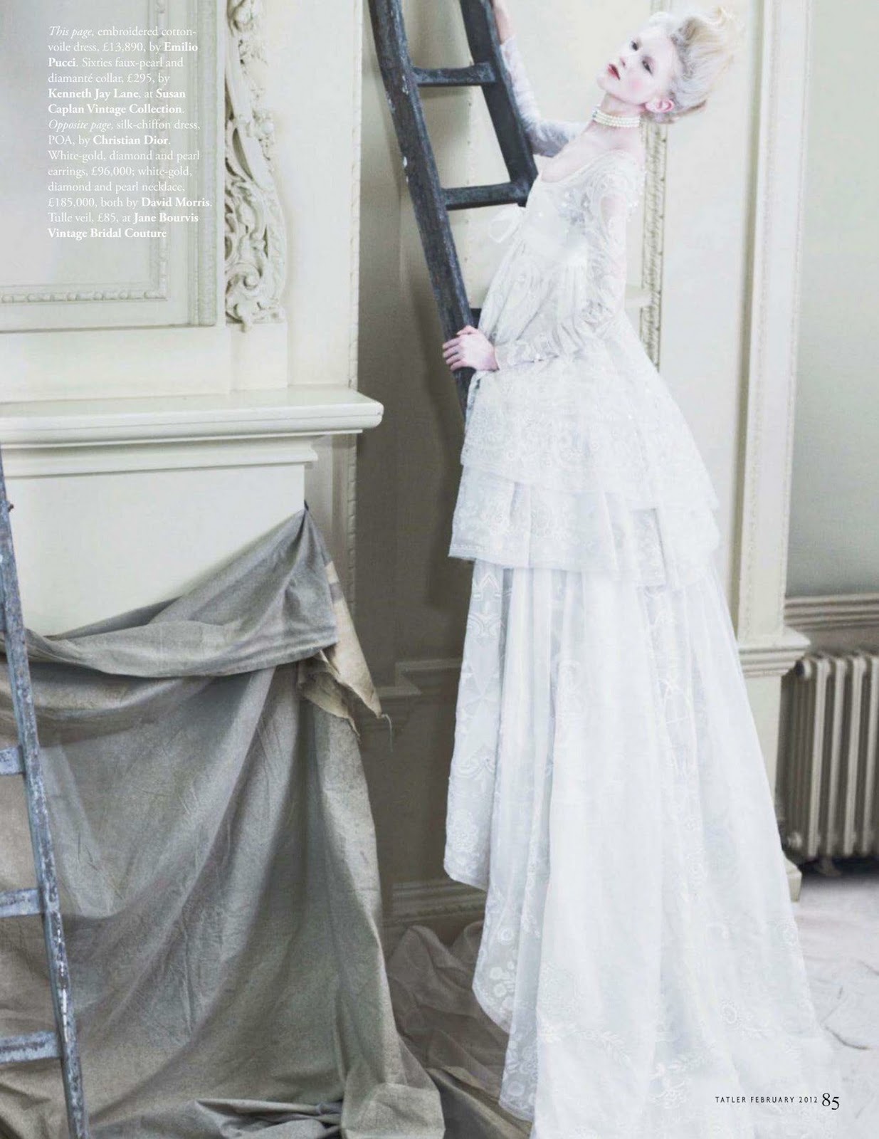 Fashion Maniac: Hannah Haney and Holly F by Yuval Hen for Tatler UK ...