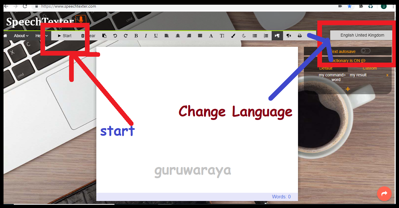 Computer Typing (Voice to Text) - Teacher