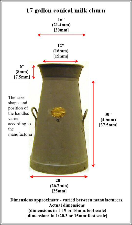 Milk churns | G Scale Central