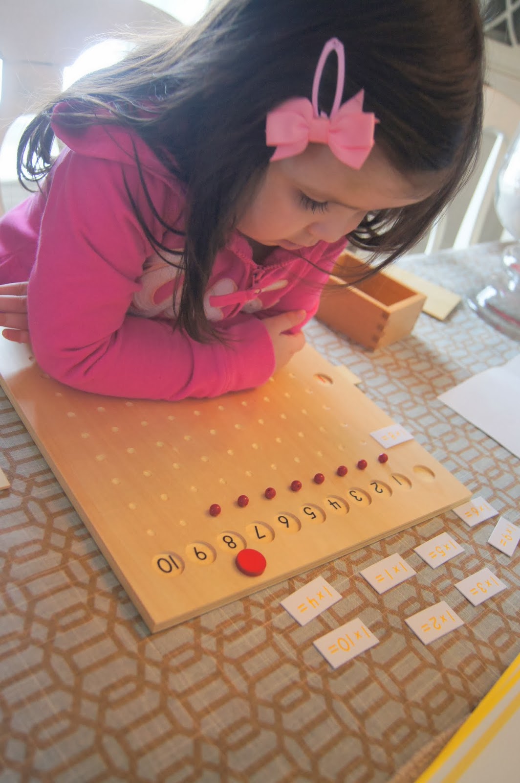 "Making Montessori Ours": Montessori Multiplication Tables Work