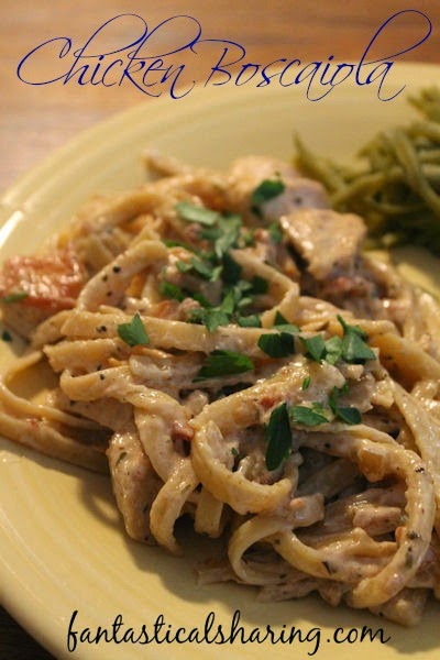 Fantastical Sharing of Recipes: Chicken alla Boscaiola
