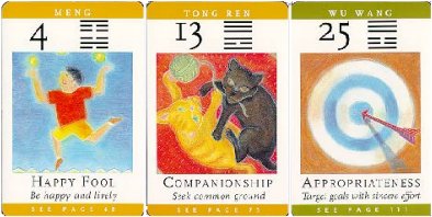 I Ching Cards Deck ~ Casting I Ching Hexagrams