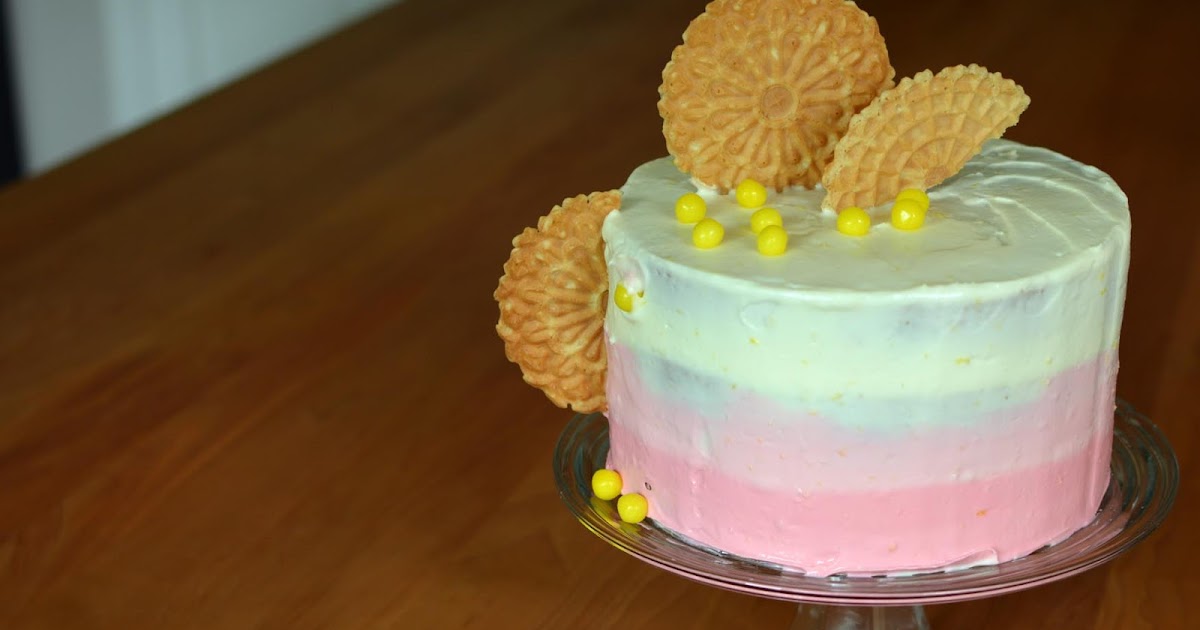 Give Peas a Chance: 2016 Let Them Eat Cake- Lemon Raspberry Ombre Layer ...