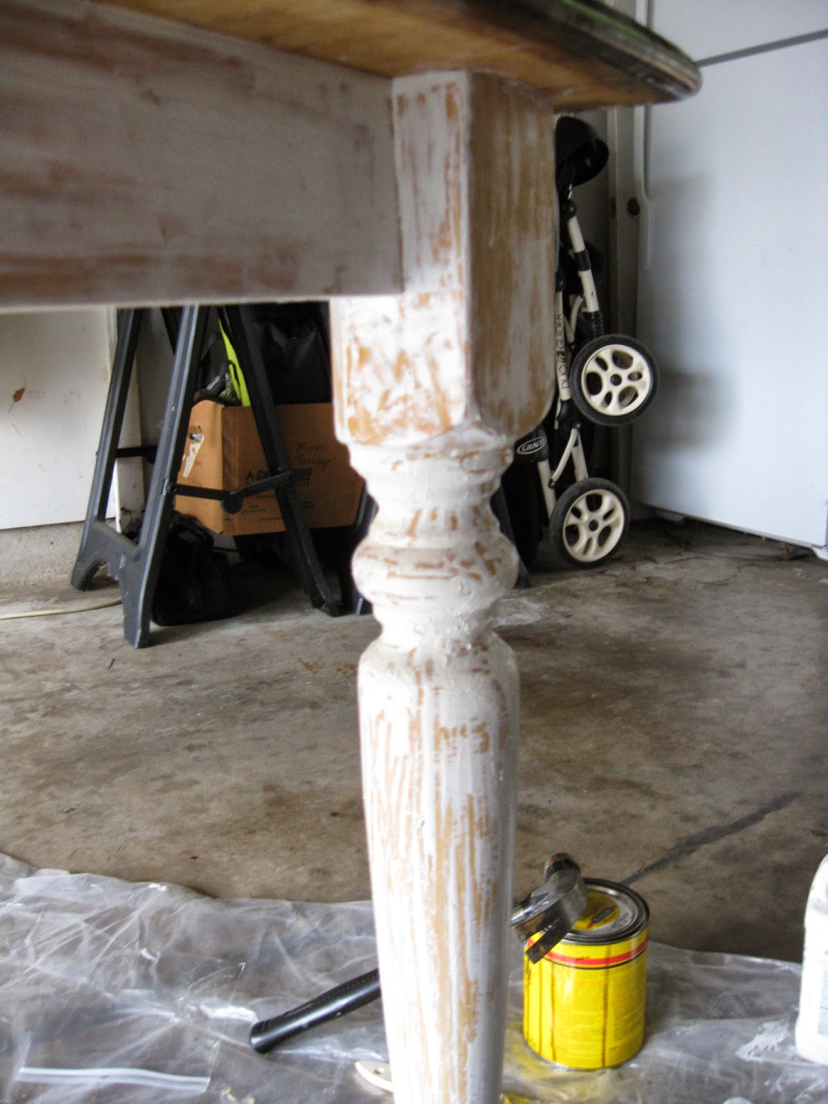 The Nurtured Nest: How To Turn An Ugly, Generic Kitchen Table Into A ...