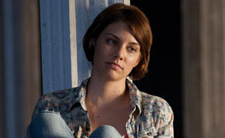 Lauren Cohan, who plays Maggie Greene on AMC's The Walking Dead ...