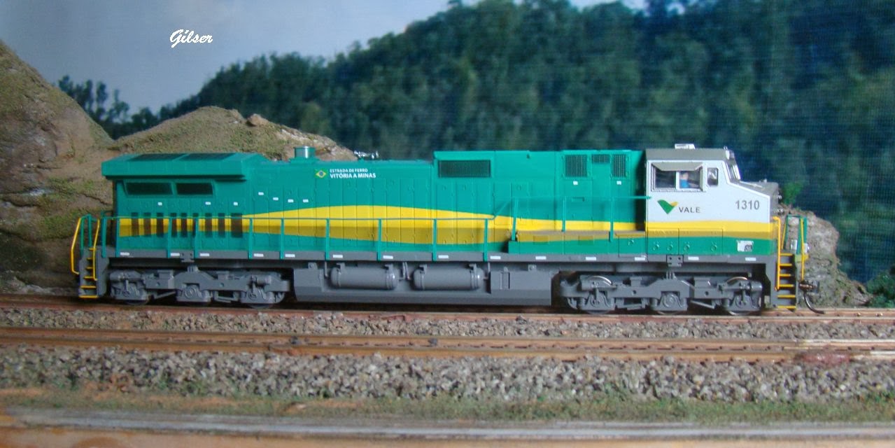 Gílser ferreo trens: Dash 9 Vale - (Atendendo á pedido)
