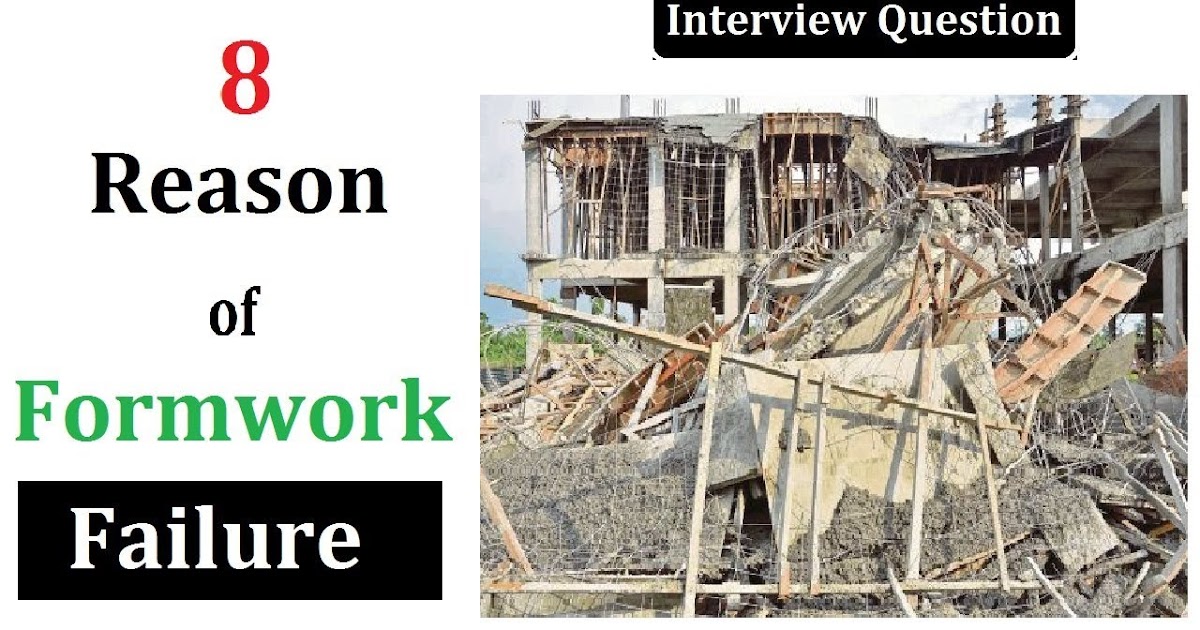 8 Reason of the Formwork Failures - Engineering Society