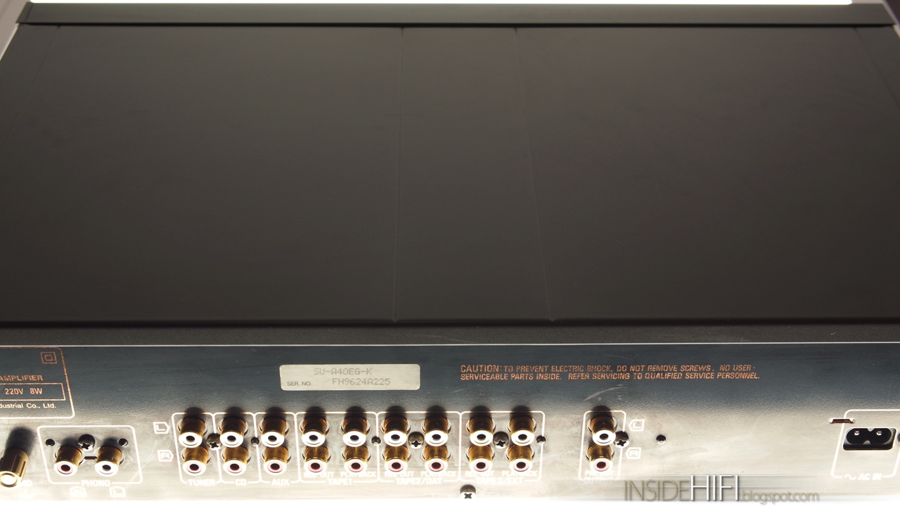 Inside Hi-Fi: Technics SU-A40 (SU-A40EG-K)