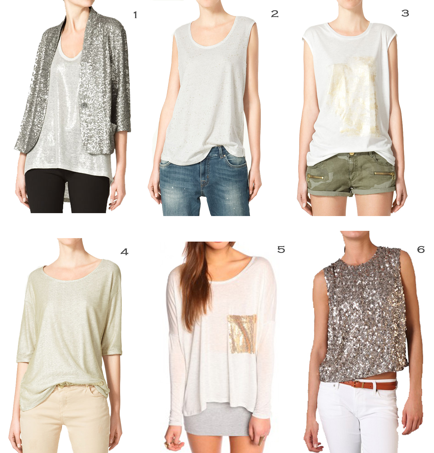 no time but trendy: Metalizados / Metallic