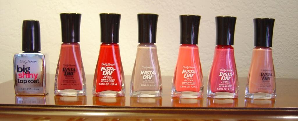 Review + Swatches-Sally Hansen Insta-Dri Nail Polishes Shades As Hot As ...