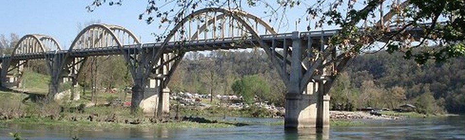 It's Mountain Home: Bridge Bash 2011 Cotter, Ar.