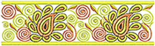 Embdesigntube: Western Stylish Floral Laces Designs