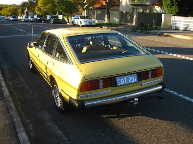 Aussie Old Parked Cars: 1979 Rover SD1 3500