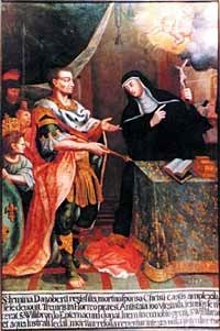 Heroinas da Cristandade: Santa Ermínia (ou Irmina ou Irma), Abadessa ...