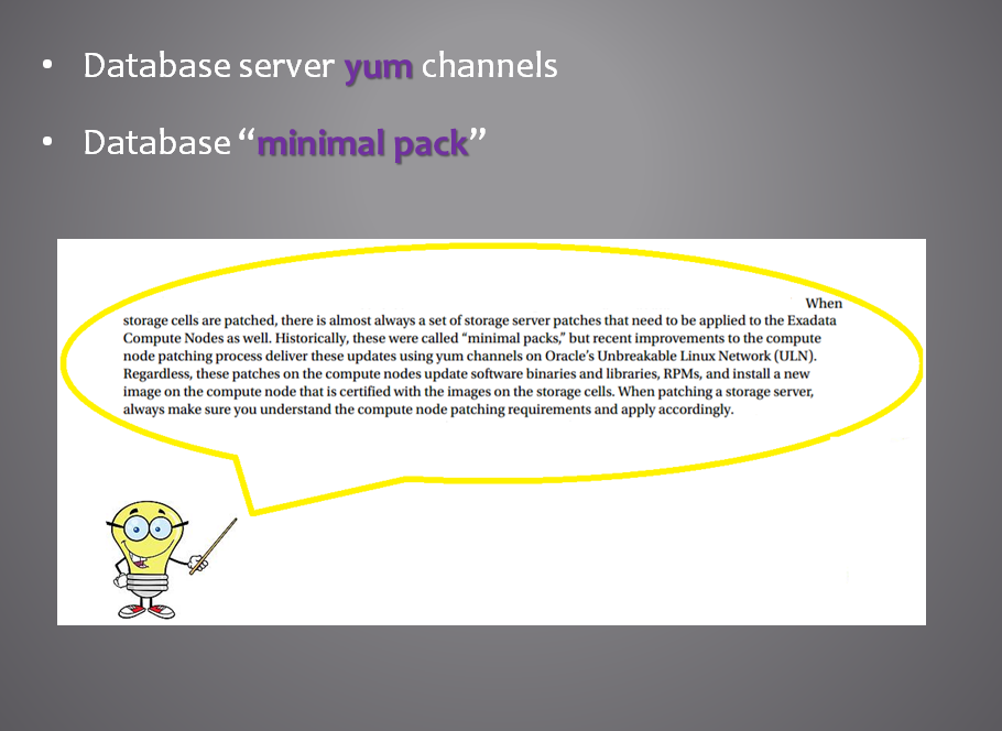 ORACLE DATABASE: Exadata Patching - Patching Strategy - Storage Server ...