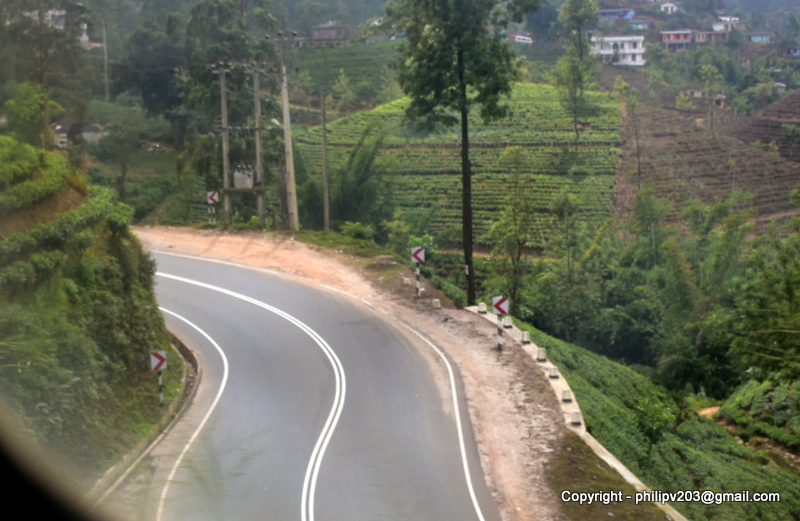 philipveerasingam: Mountain highway, Hatton, Sri Lanka