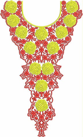 EmbDesignTube: 2014 Asian Stylish Neck Patterns Designs