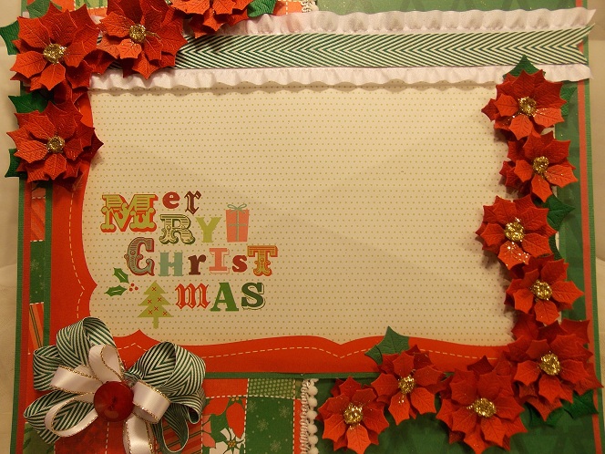 Really Reasonable Ribbon Blog: Merry Christmas Layout