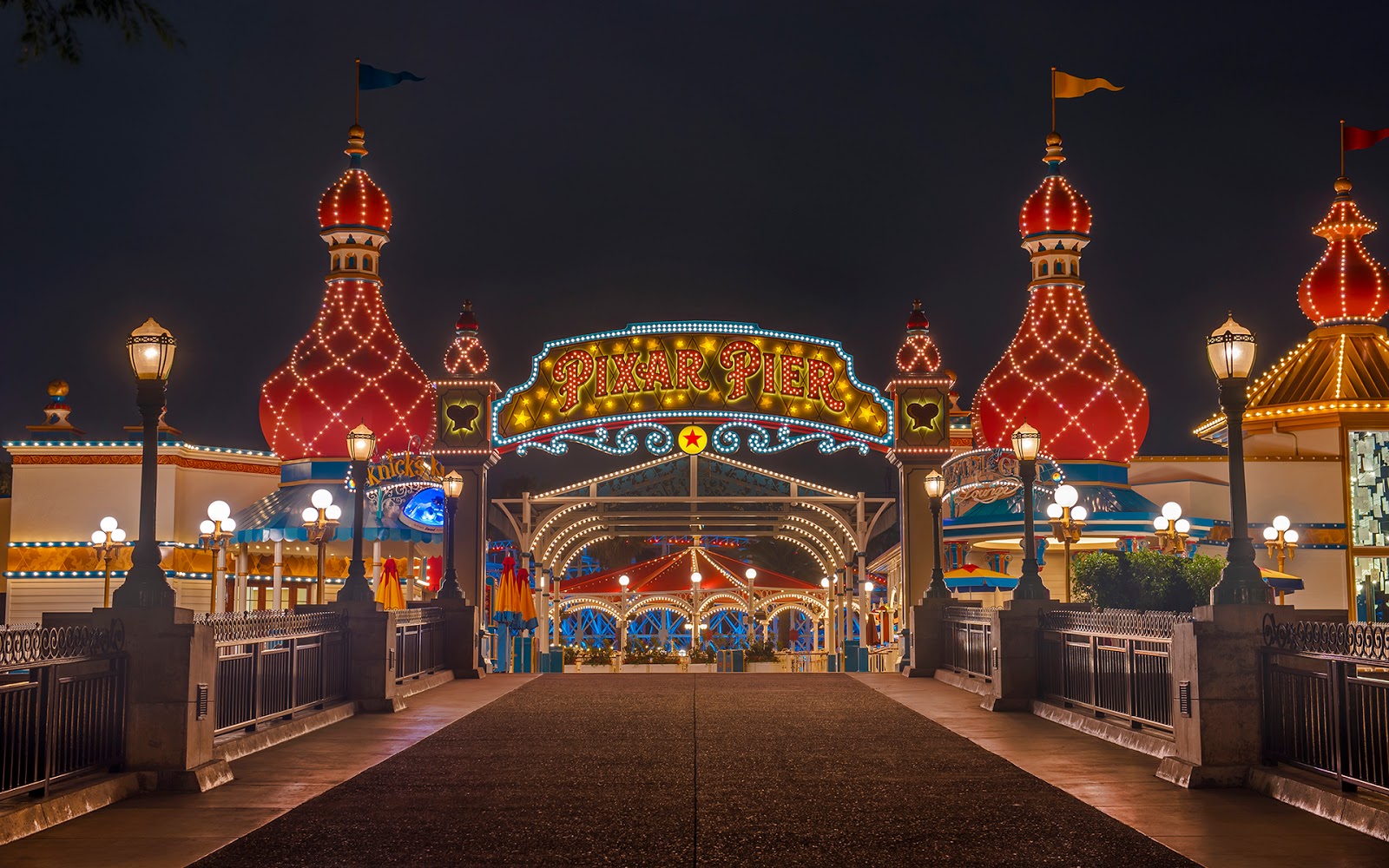 Welcome to Pixar Pier