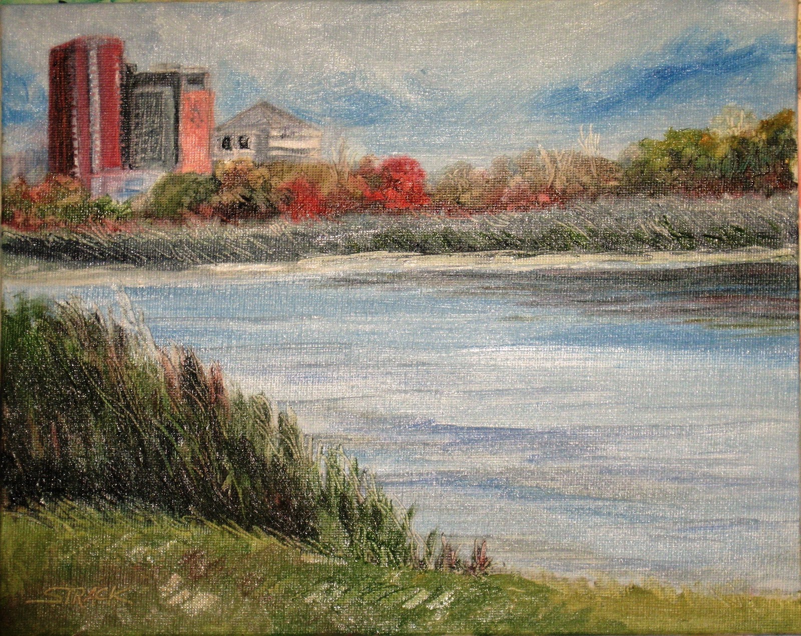 Annie Strack news: Painting en Plein Air