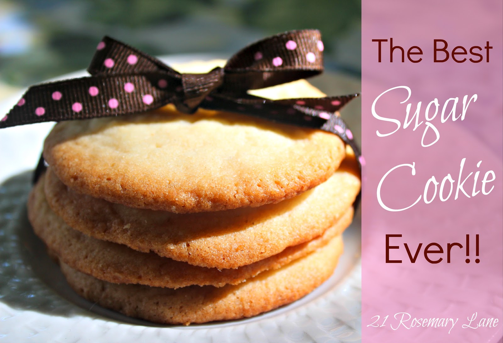 21 Rosemary Lane: School Cafeteria Cookie Recipe