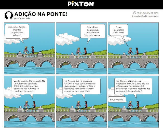 .: Tirinhas em Quadrinhos Matemática!