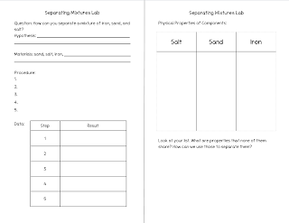 Miller's Science Space: Separating Mixtures