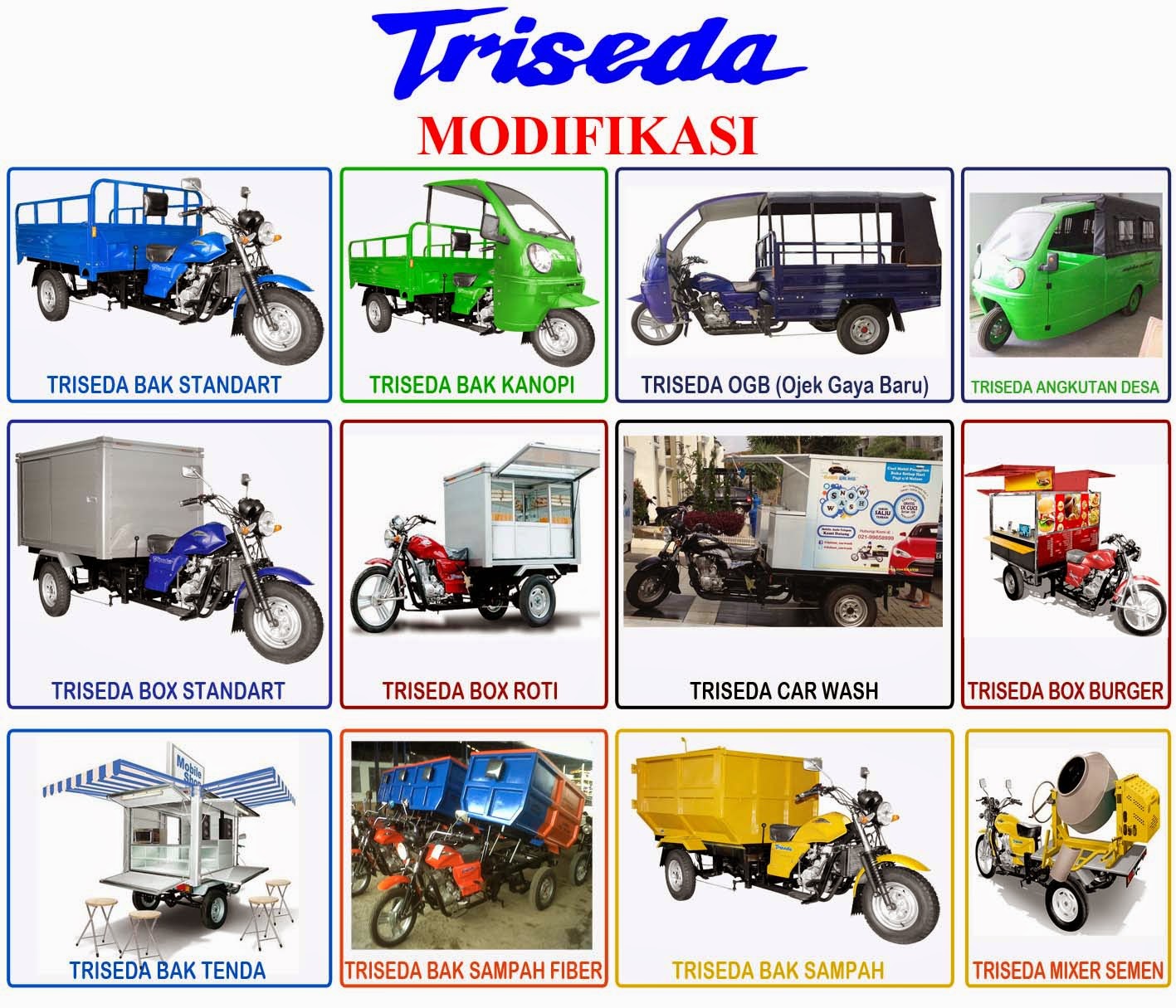 triseda rajanya motor tiga roda, kaisar: TRISEDA RAJANYA MOTOR TIGA RODA