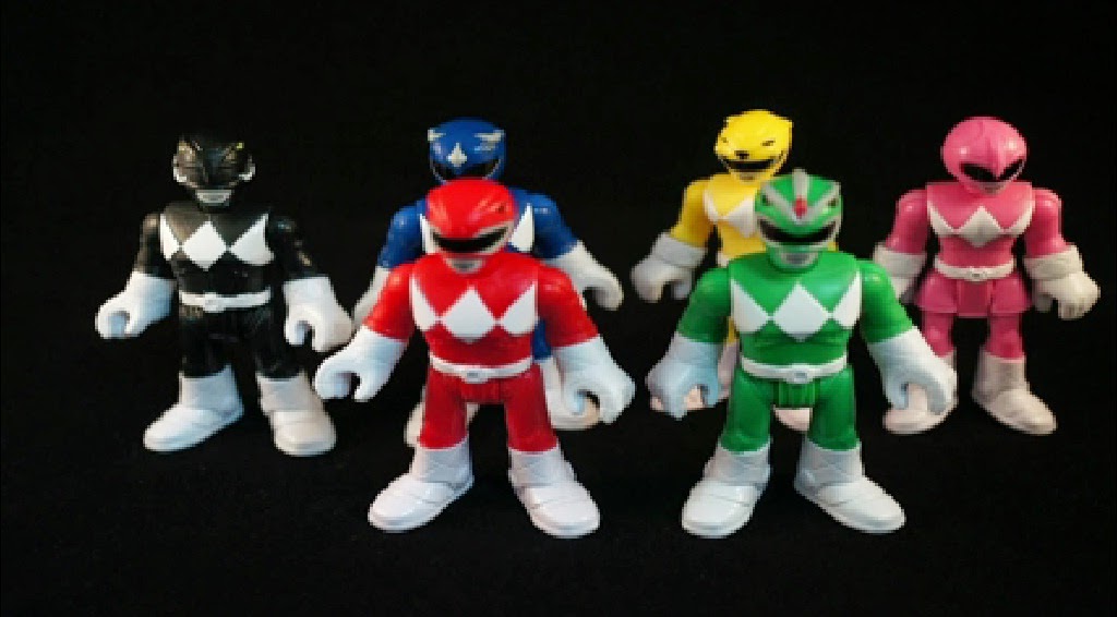 Mighty Morphin' Power Rangers Imaginext Figures - JEFusion