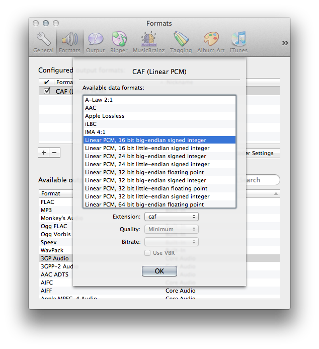 Create a CAF Sound Effect