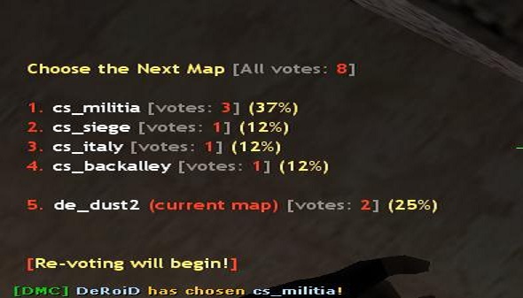 [PLUGIN] DMC Mapchooser v2.33