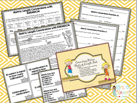Making Metric Conversions Easy - Mrs. O Knows