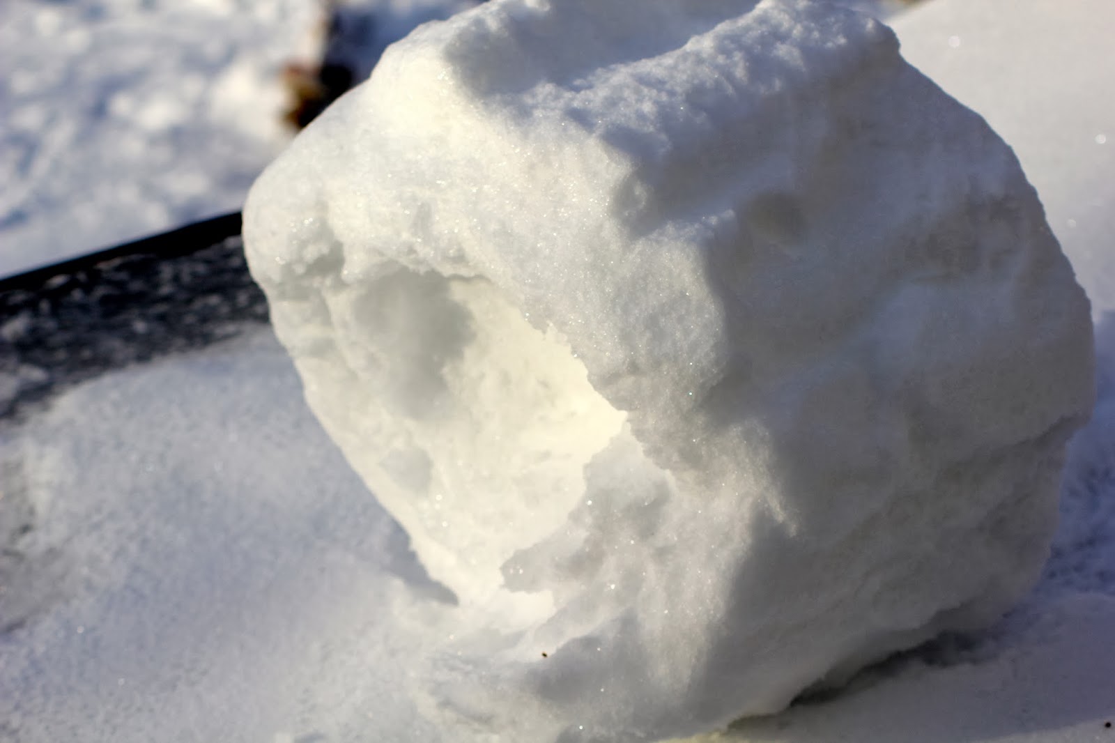 The Old White Farmhouse: Snow Rollers- A Unique Weather Phenomenon