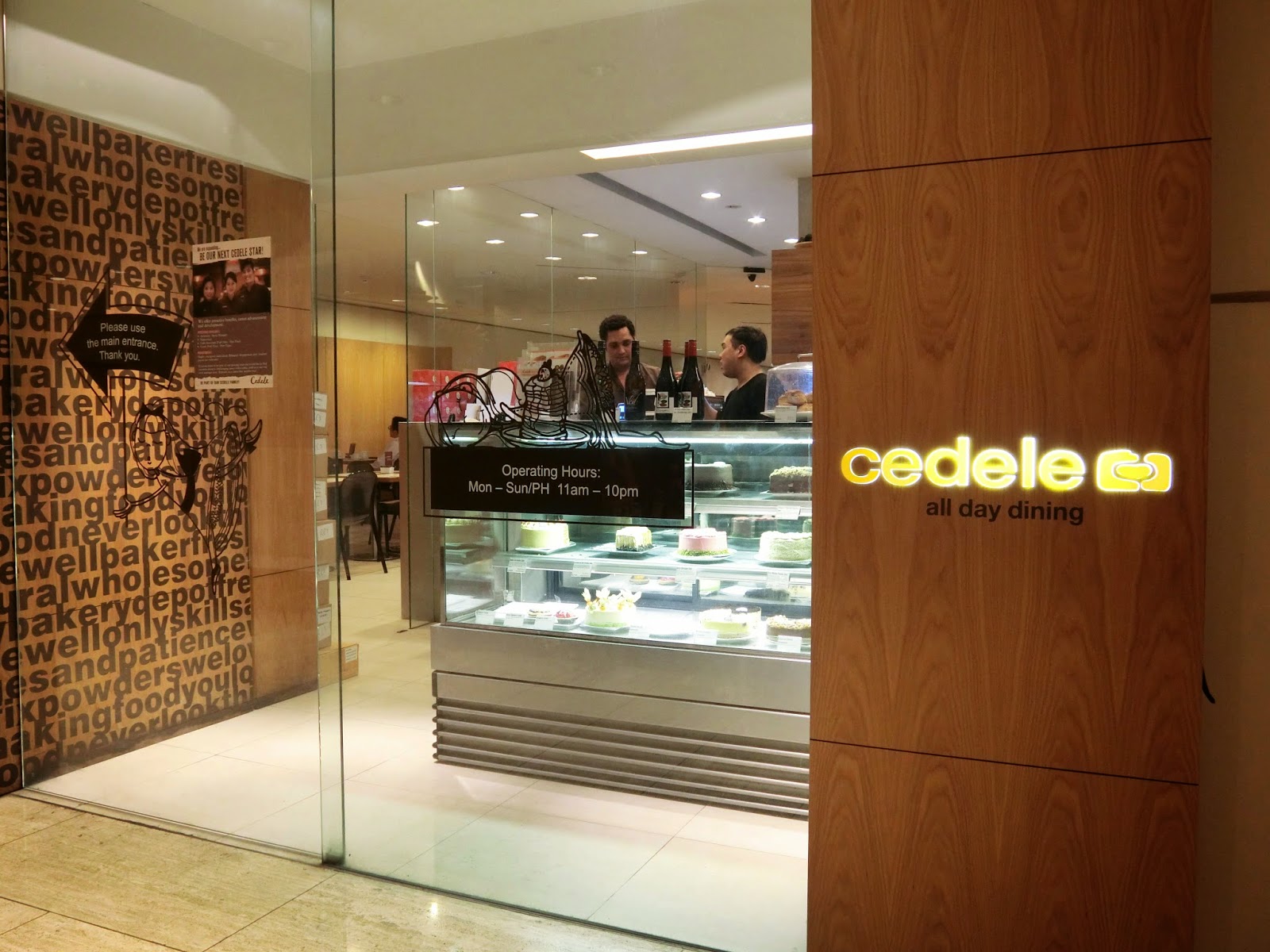 Food tasting: Cedele @ Raffles Place - VIVIANTIAN'S