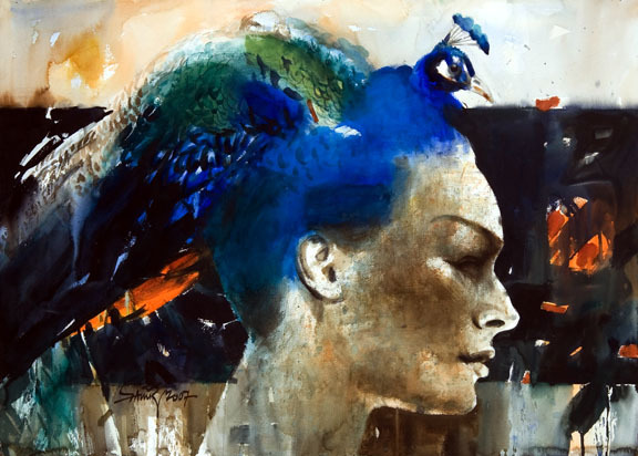 Samir MONDAL | Catherine La Rose ~ The Poet of Painting