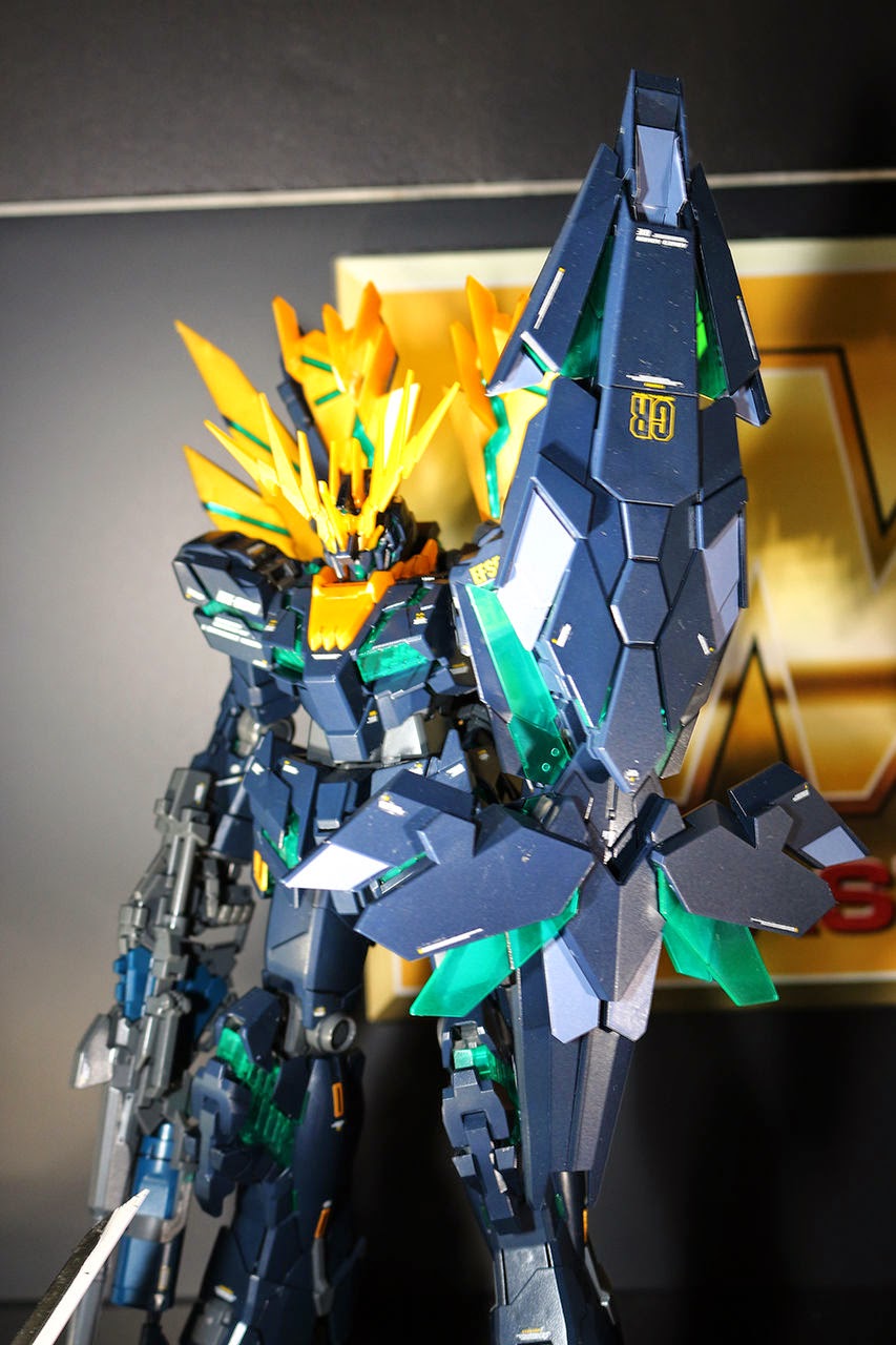 P-Bandai: MG 1/100 Banshee Norn (Green Frame) Final Battle Ver ...