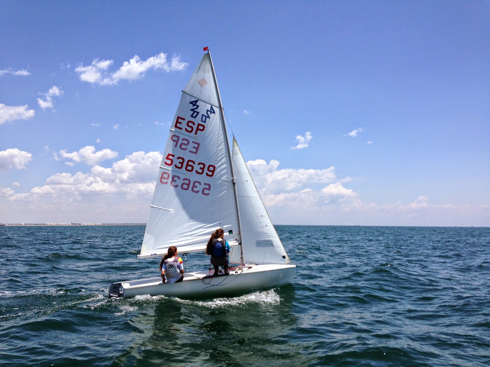 La vela no termina en el optimist ...
