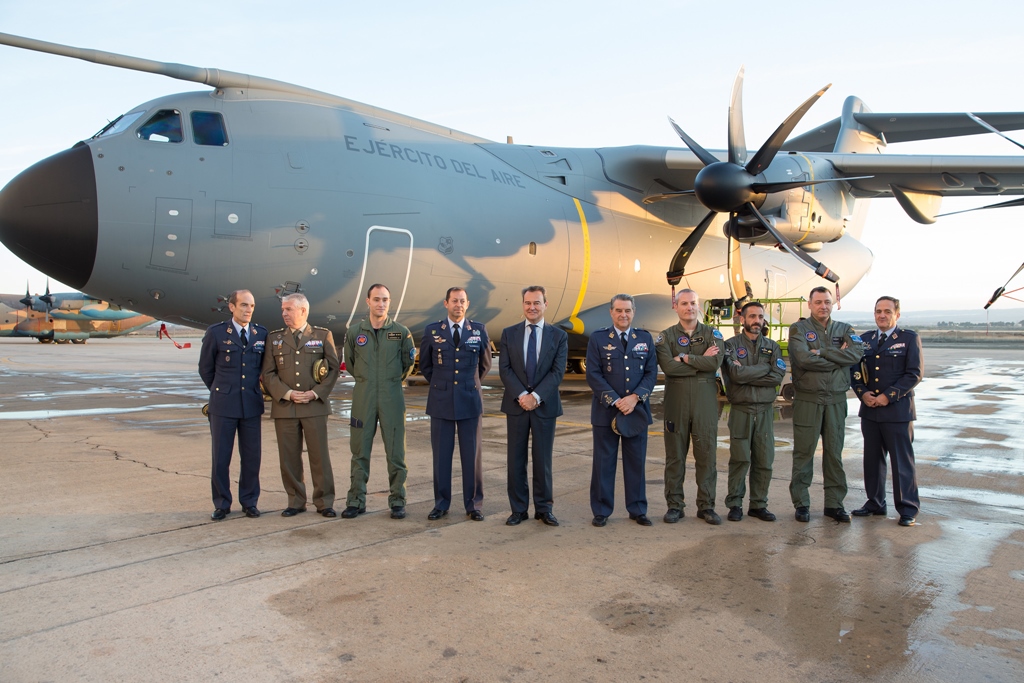 FIRST A-400M LANDS AT ZARAGOZA AIR BASE - Blog Before Flight ...
