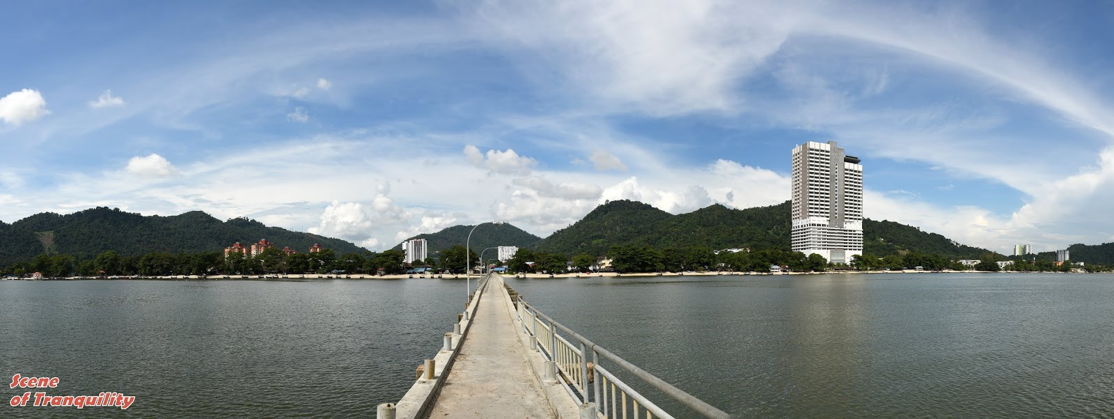 Scene of Tranquility: Teluk Kumbar from the Jetty