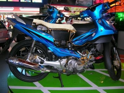 Gambar Modifikasi Motor Shogun R 110 | Modifikasi Motor Terbaru