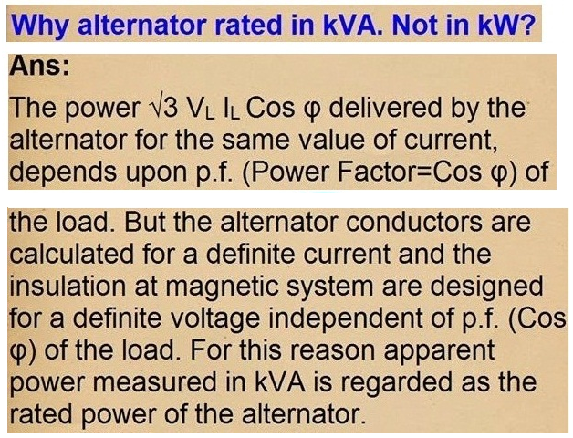 What Is Kva Kvar And Kw Electrical Engineering Materials