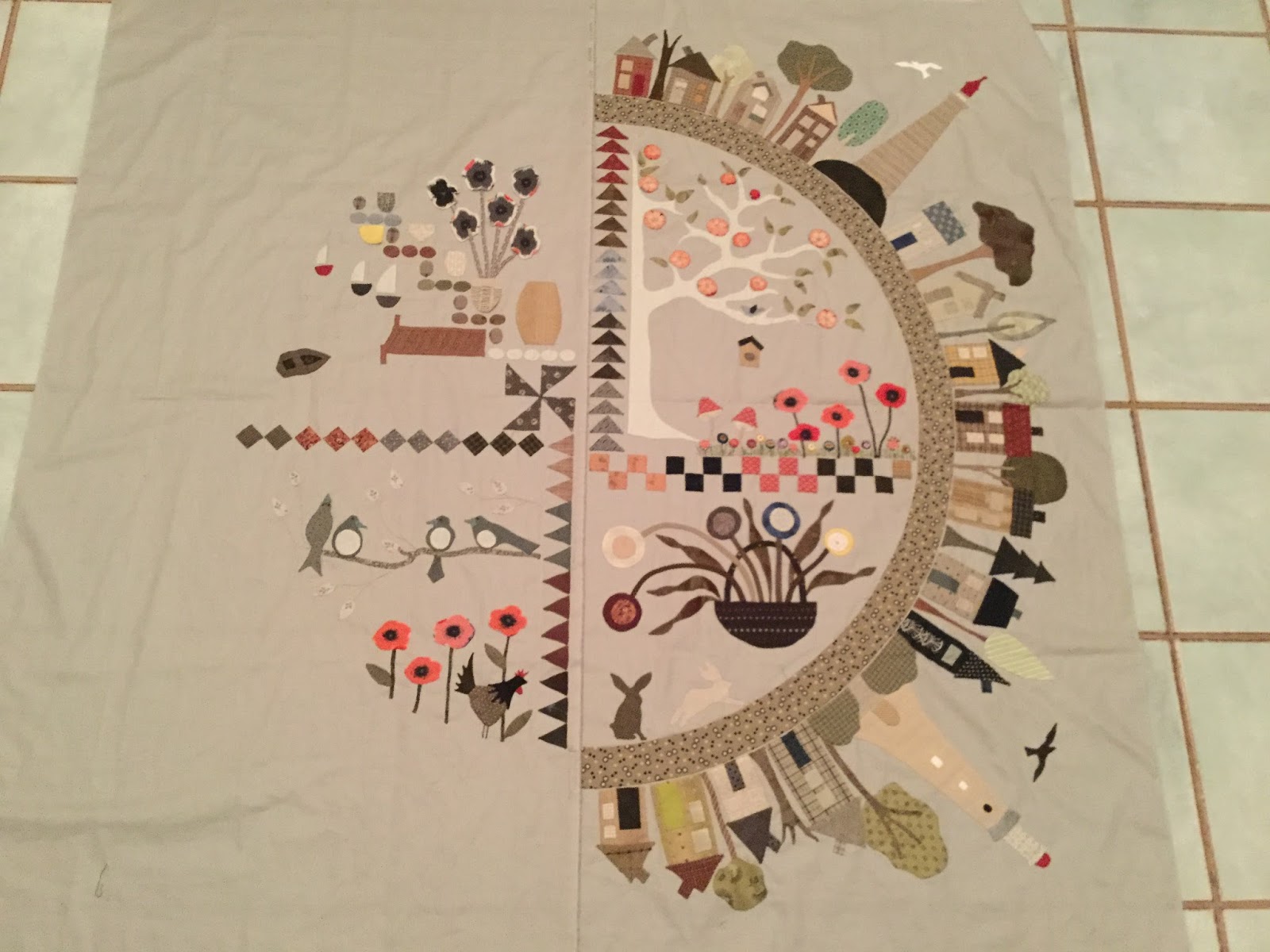 Dorothy's threads of life: There's been a bit of progress on a few items.