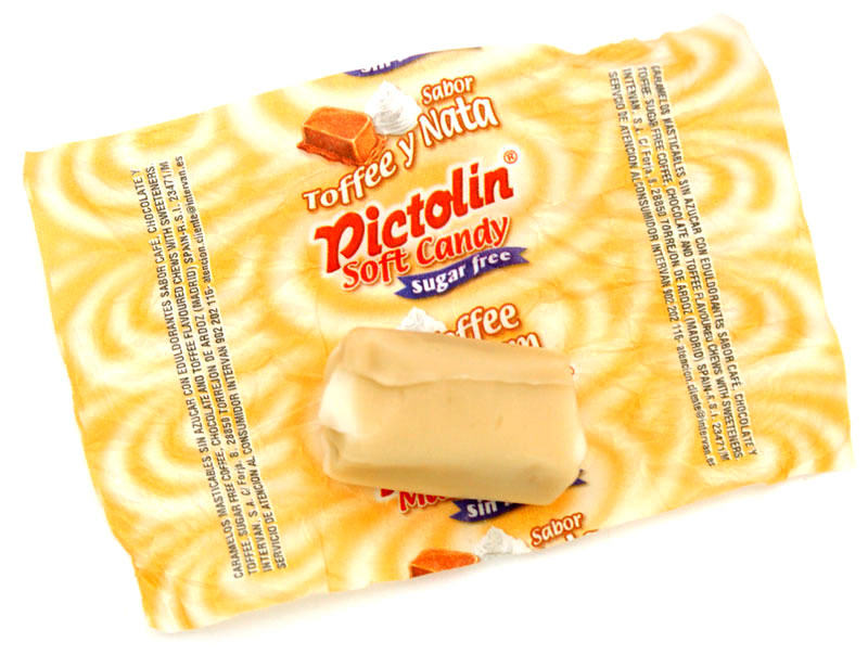 Pictolín masticable: sense sucre