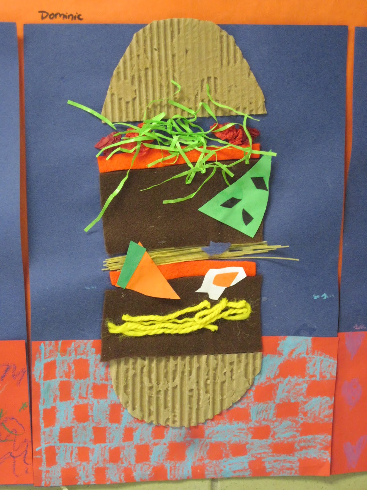 Lines, Dots, and Doodles: Hamburgers, 1st Grade